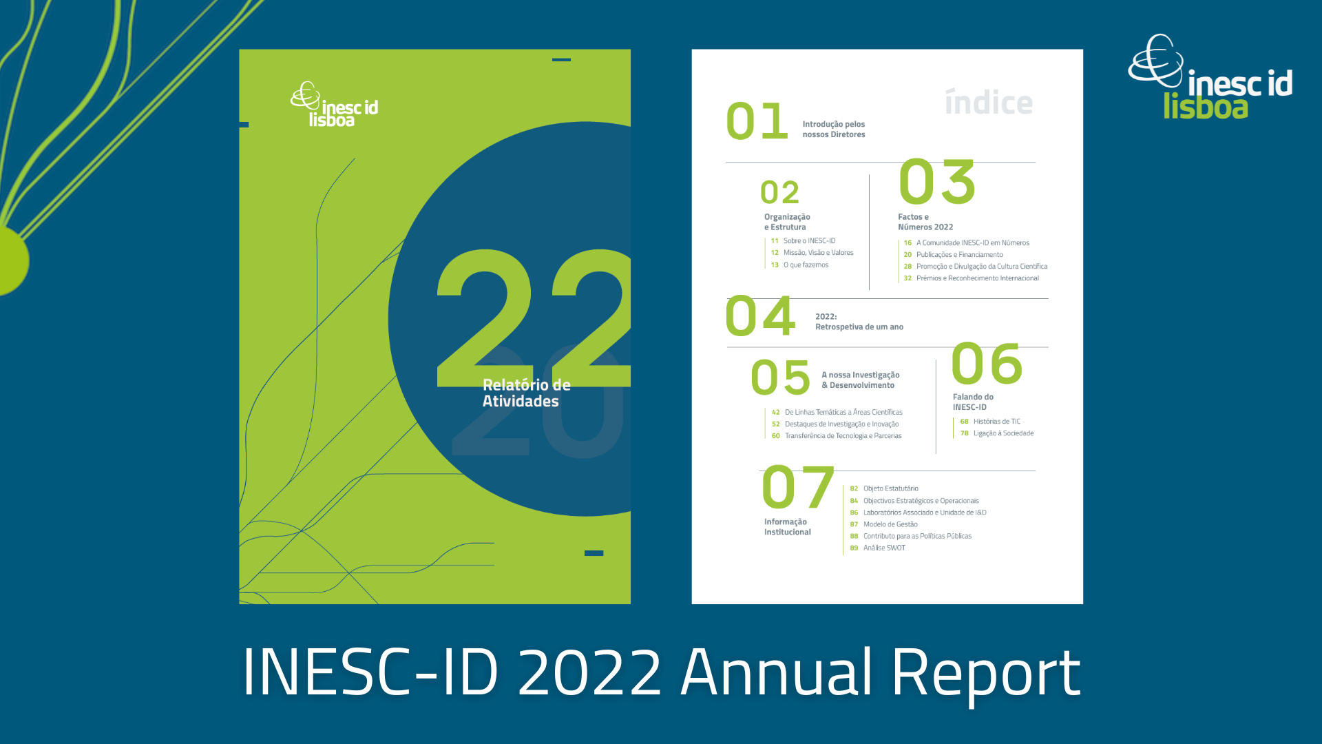 The 2022 INESC-ID Annual Report is out! - INESC-ID